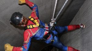 Extreme Abseiling at The National Tower - The National Abseil Centre