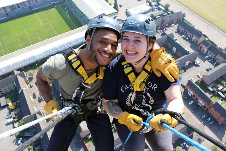 Extreme Abseiling at The National Tower - The National Abseil Centre