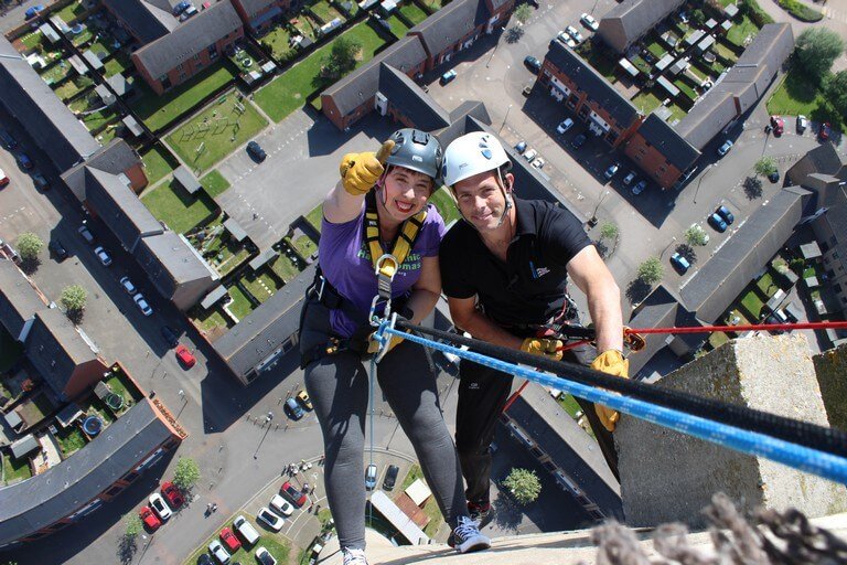 Extreme Abseiling at The National Tower - The National Abseil Centre